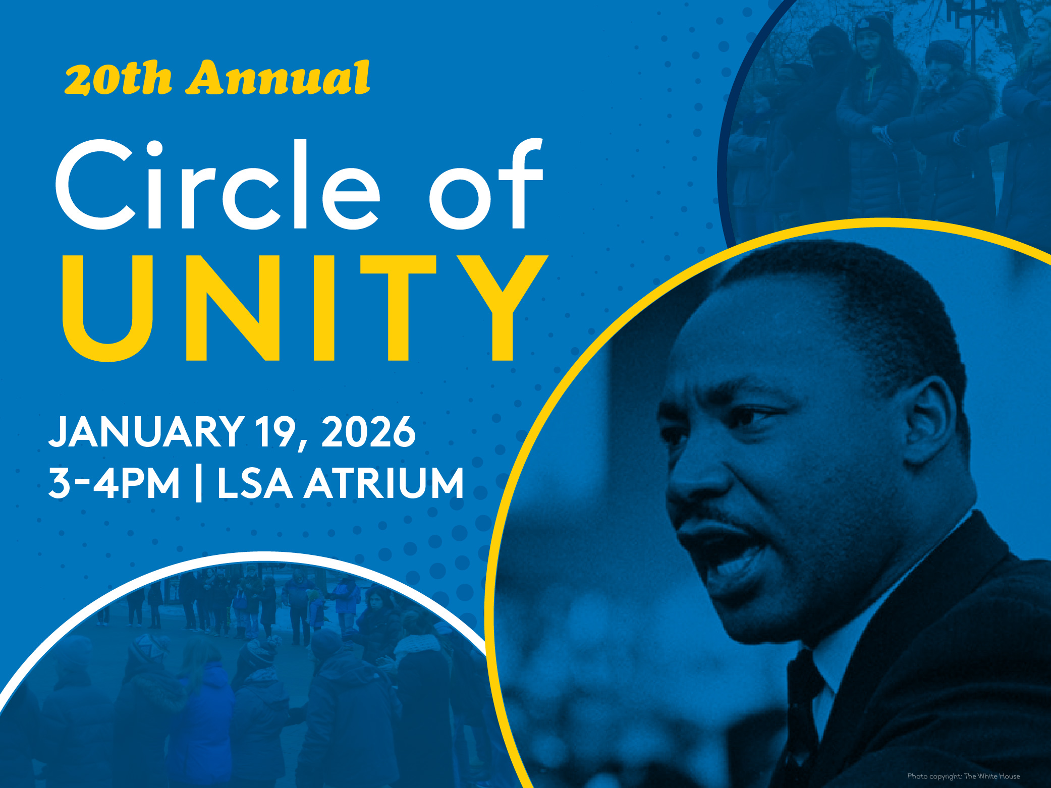 20th annual Michigan Community Scholars Program MLK Day Circle of Unity ...
